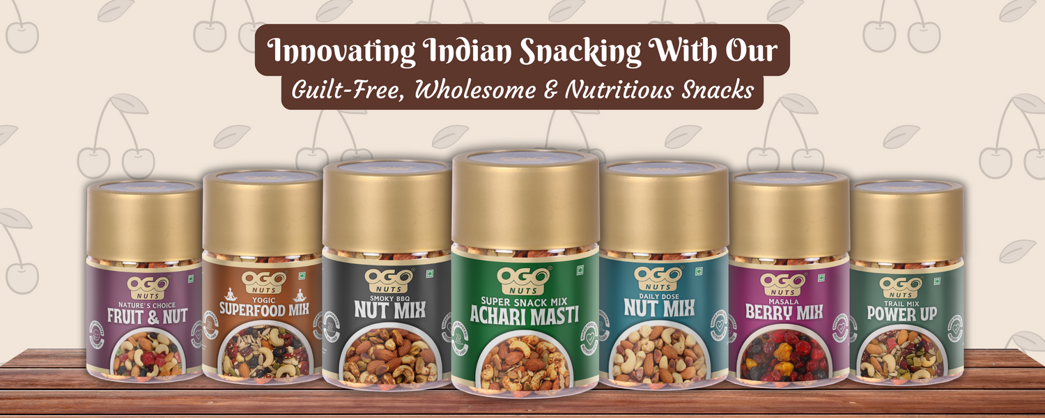 OgoNuts | Guilt-Free, Healthy, and Affordable Super Food Snacks Mix