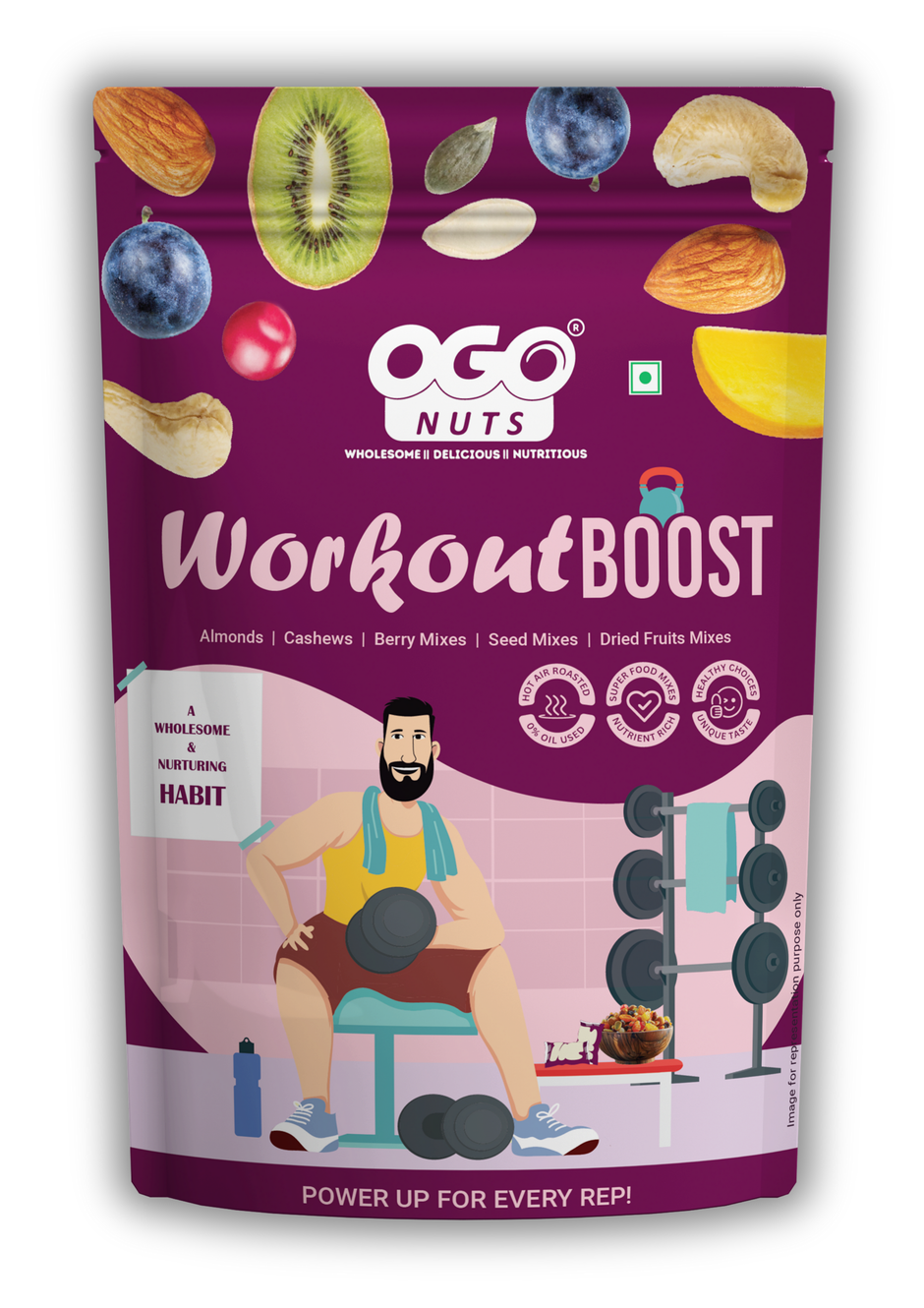 OgoNuts | Guilt-Free, Healthy, and Affordable Super Food Snacks Mix