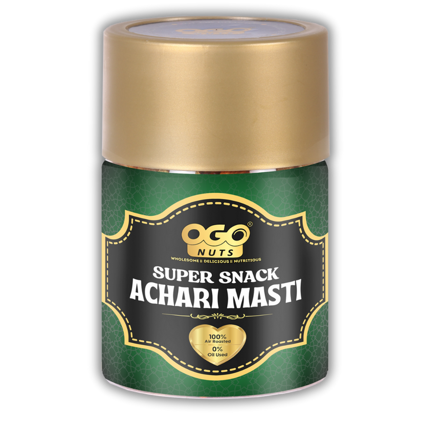 Ogonuts Achari Masti Super Snack Mix | Seasoned with Spices & Herbs ...