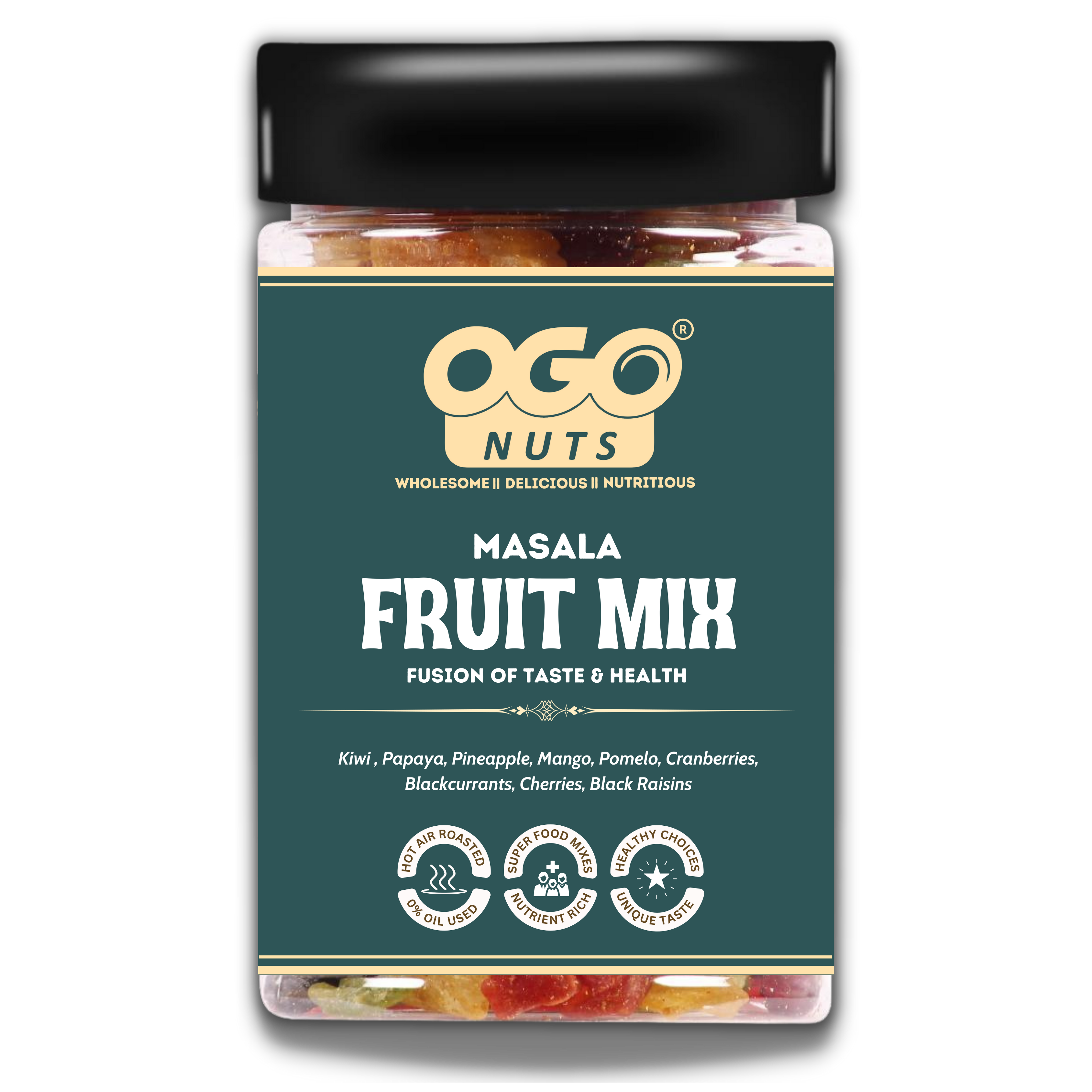 Ogonuts Masala Fruit Mix | Luscious Gourmet Mixes – OgoNuts