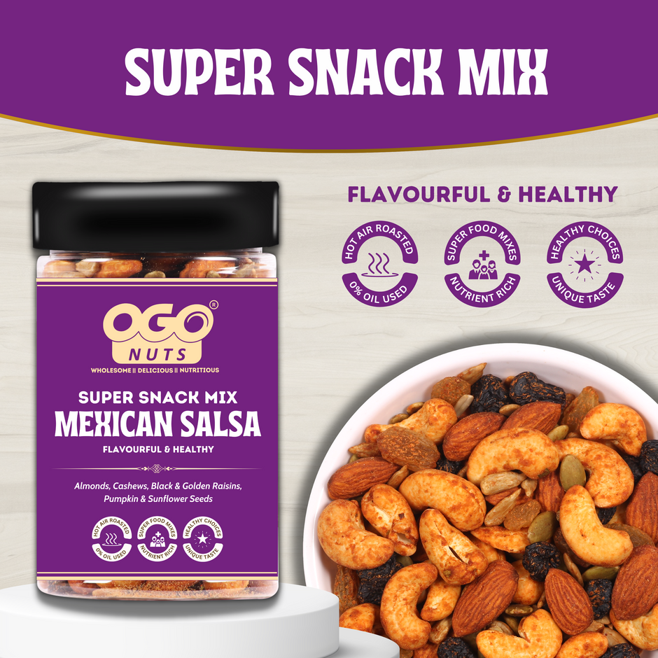OgoNuts | Guilt-Free, Healthy, and Affordable Super Food Snacks Mix